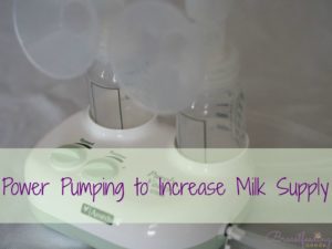Power Pumping to Increase Milk Supply - Breastfeeding Needs
