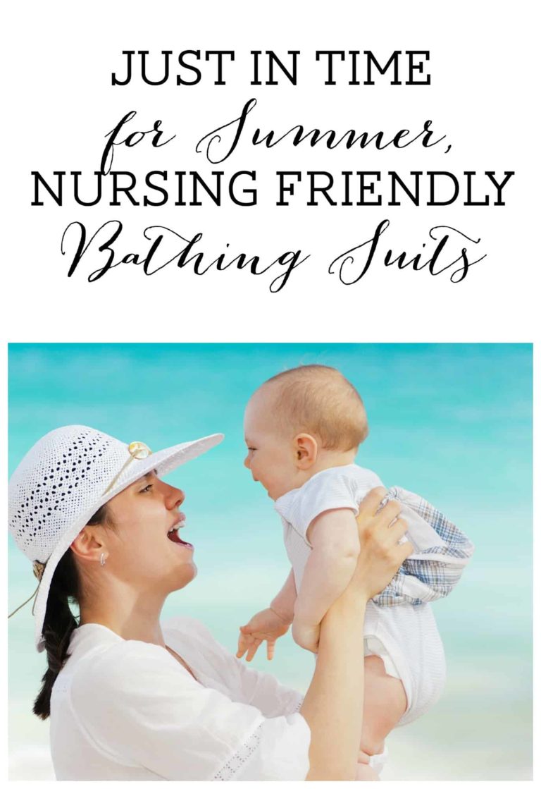 Just in Time for Summer, Nursing Friendly Bathing Suits - Breastfeeding ...